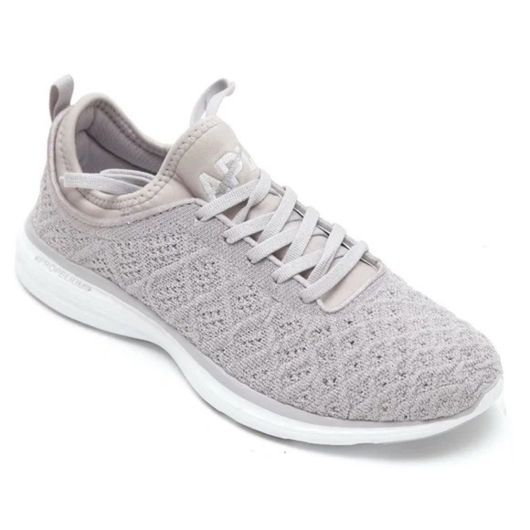 APL | Shoes | Apl Sneakers Grey Propulsion Techloom Phantom W Lace Up Sz Us 8 New | Poshmark